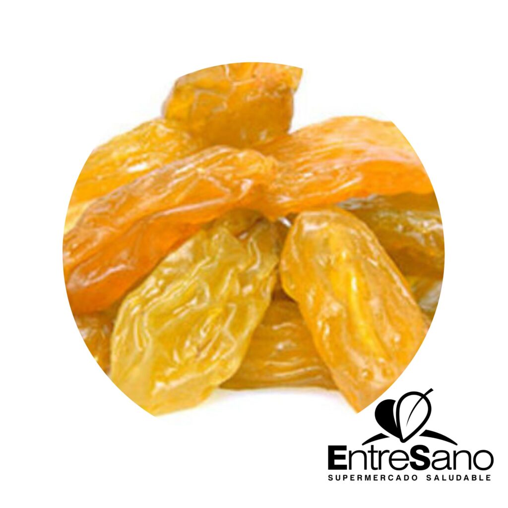 Pasas uva rubia 100gr Fracc - Entresano