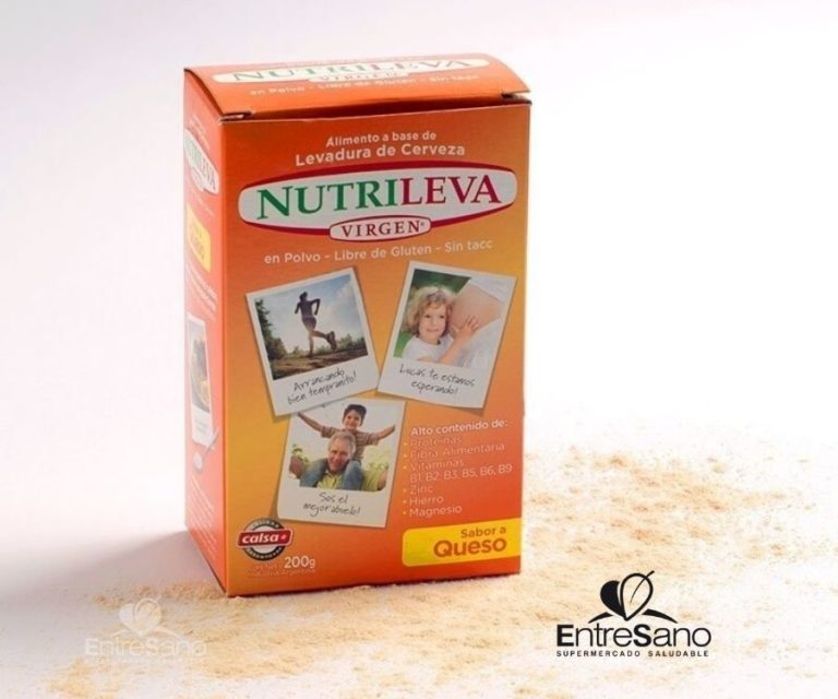 Levadura nutricional sabor Queso 200 gr. - Nutrileva - Entresano