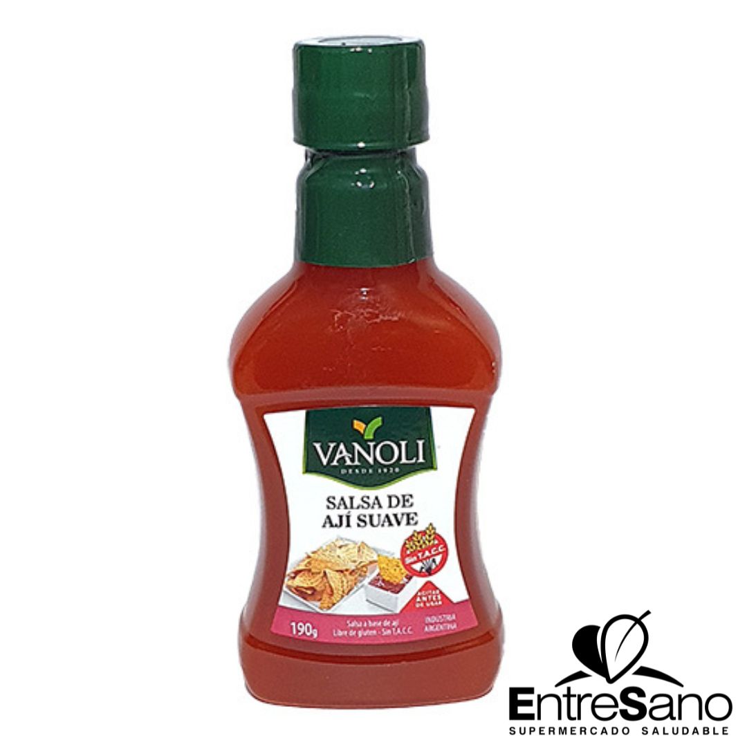 salsa aji suave sin tacc 190gr. – Vanoli – Entresano