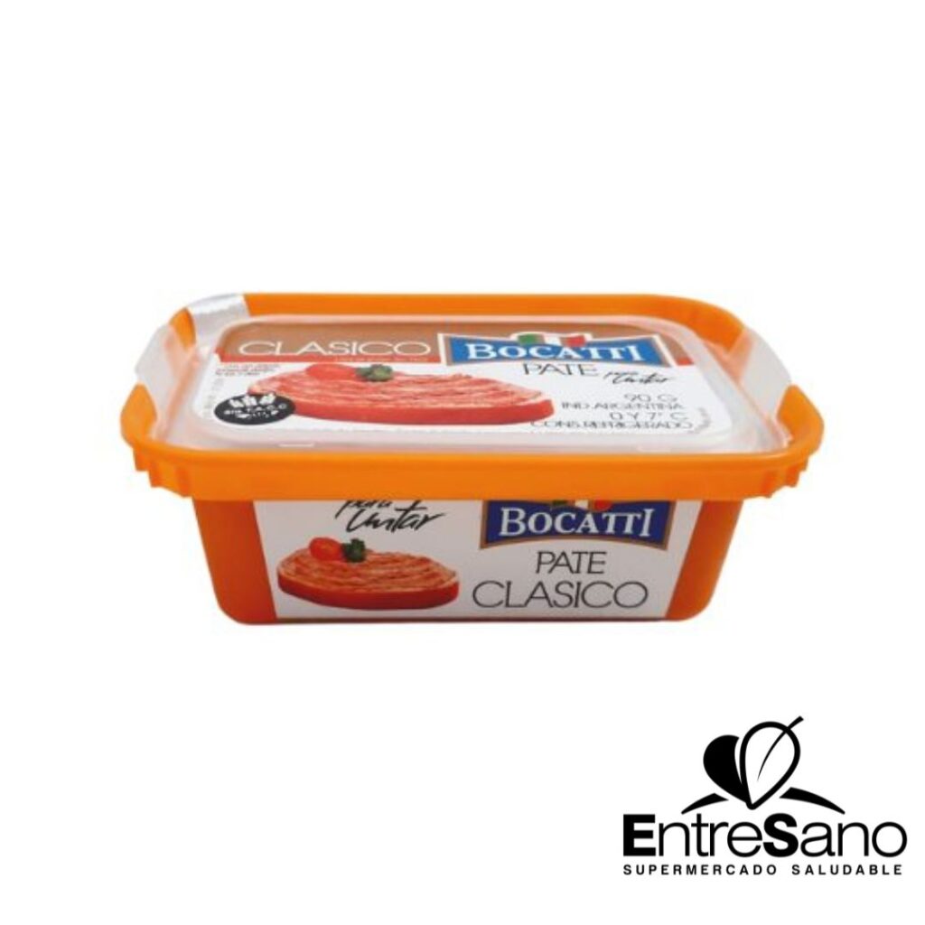 PATE CLASICO 90gr. - Bocatti - Entresano