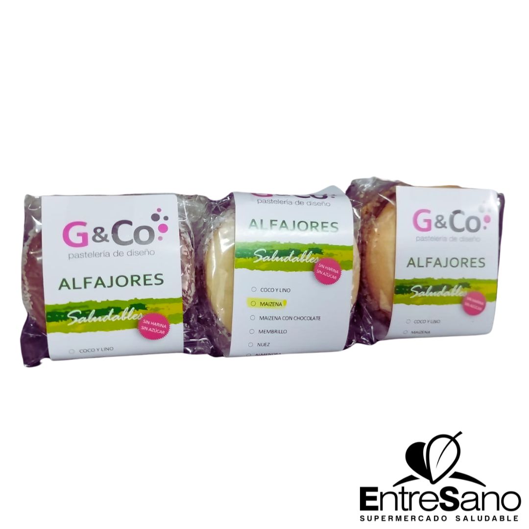 ALFAJOR GYCO SIN HARINAS Y SIN AZUCAR - Entresano